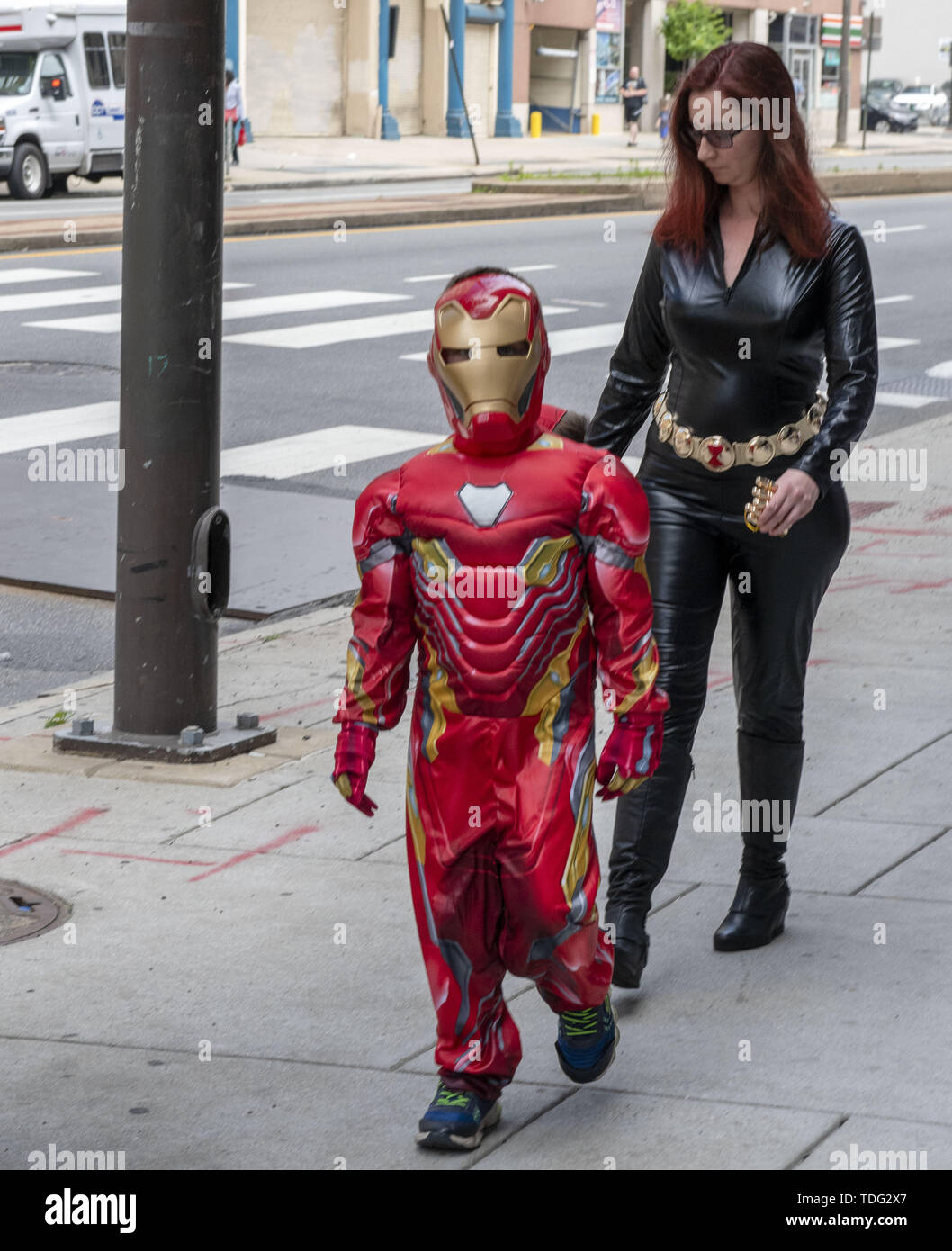 June 15, 2019 - Philadelphia, Pennsylvania, U.S - Wizard World fans of ...