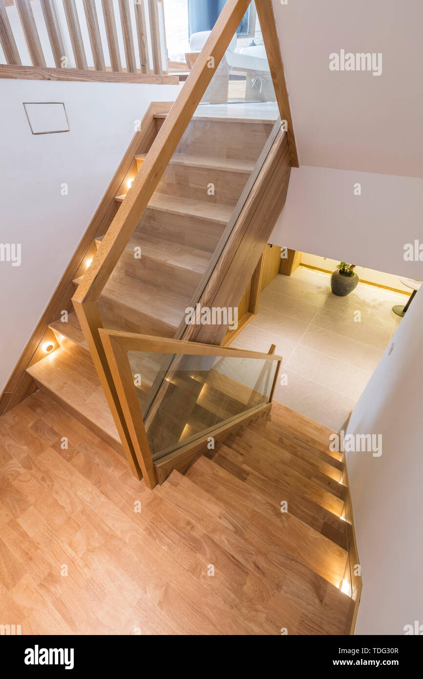 Modern home model room space design corridor hall HD picture Stock ...