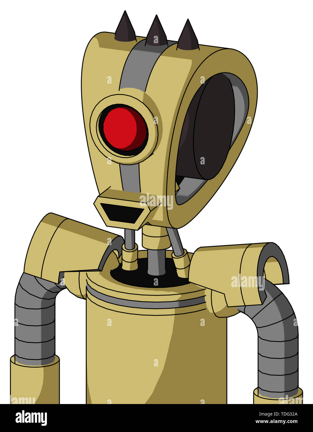 One to three spikes hi-res stock photography and images - Alamy