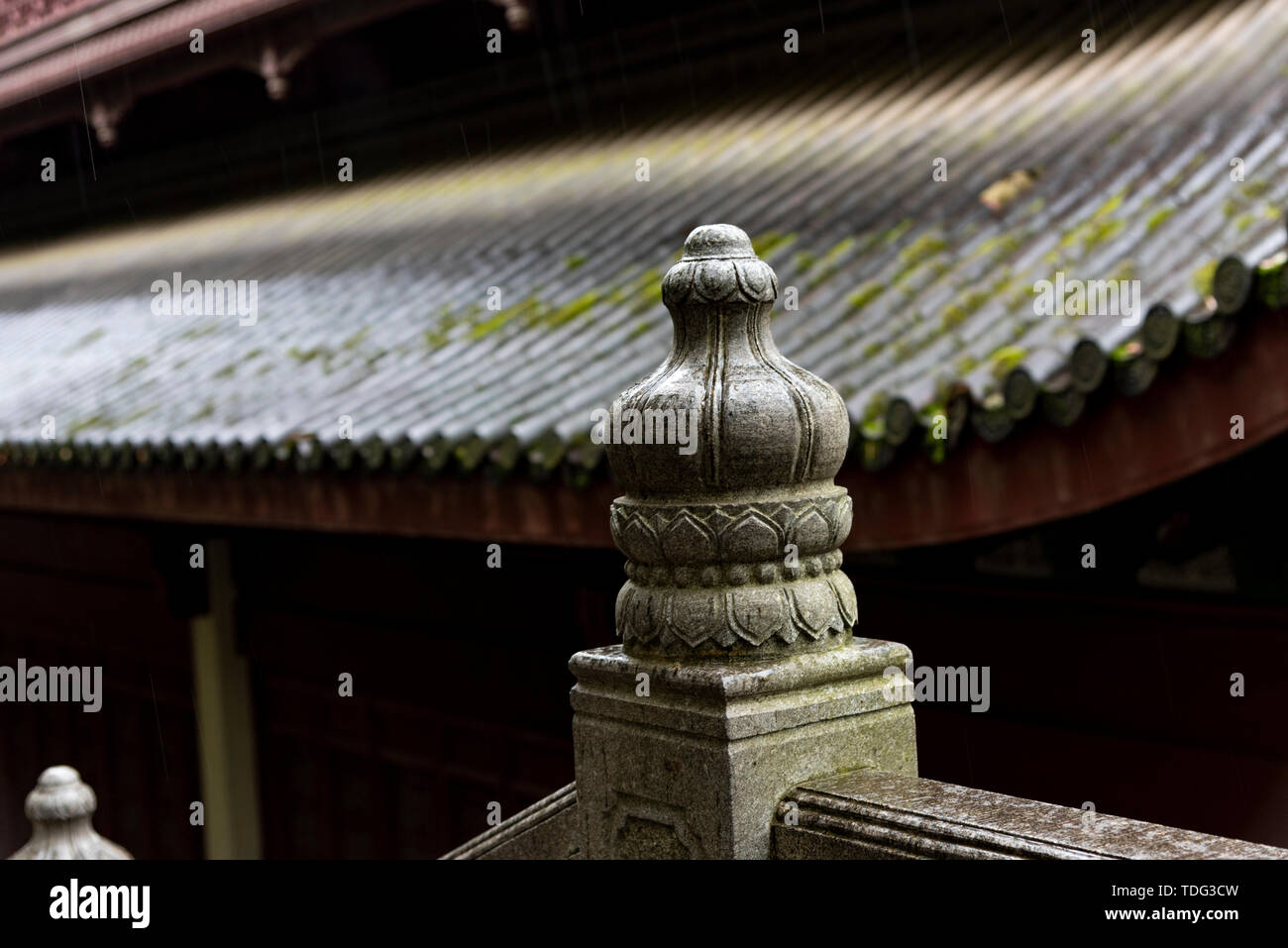 A stone guardrail Stock Photo - Alamy