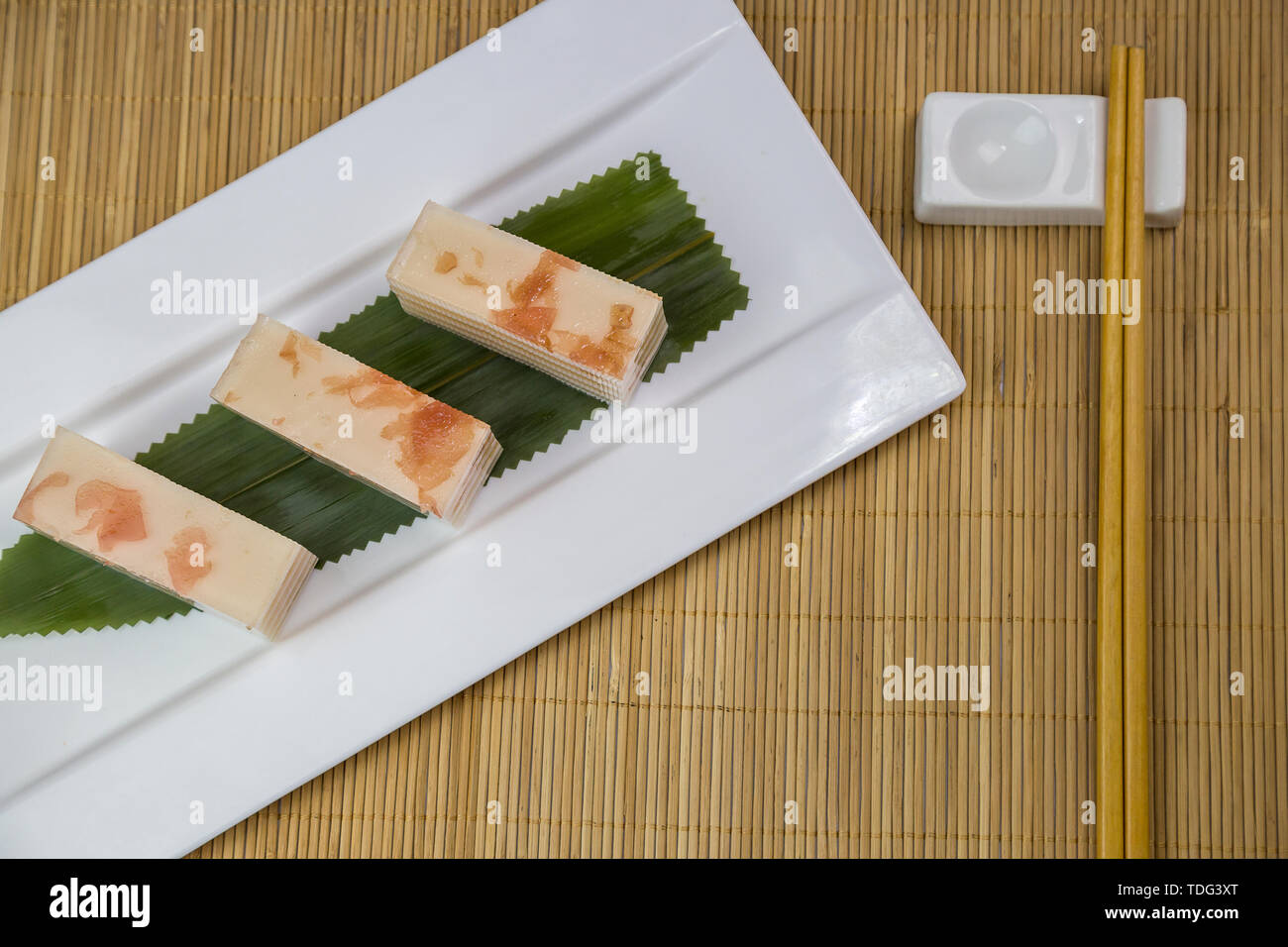 Chinese snack food rose cake Stock Photo - Alamy