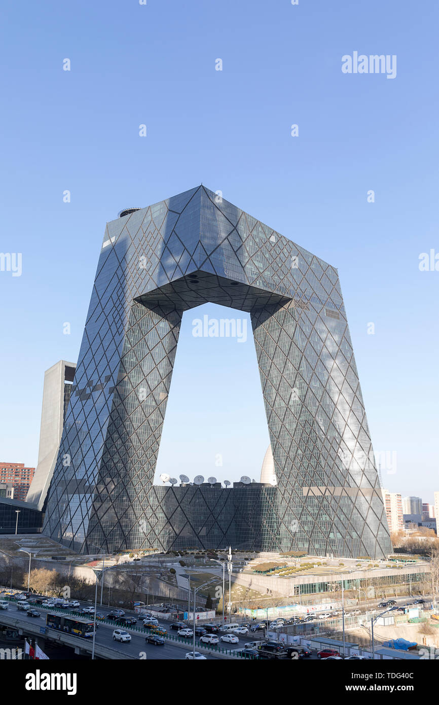 Cctv tower center headquarters hi-res stock photography and images - Alamy