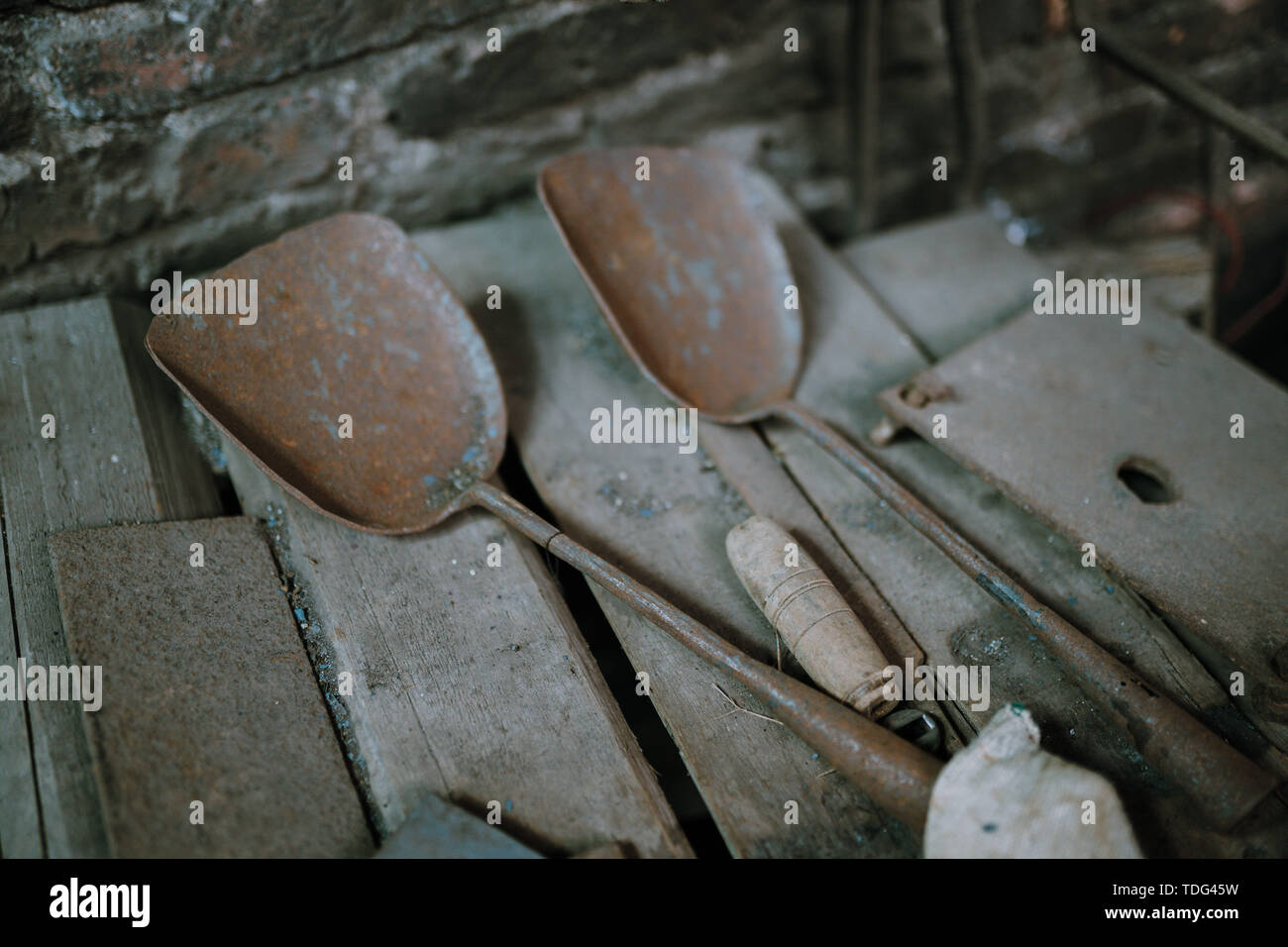 The shovel of cooking Stock Photo - Alamy