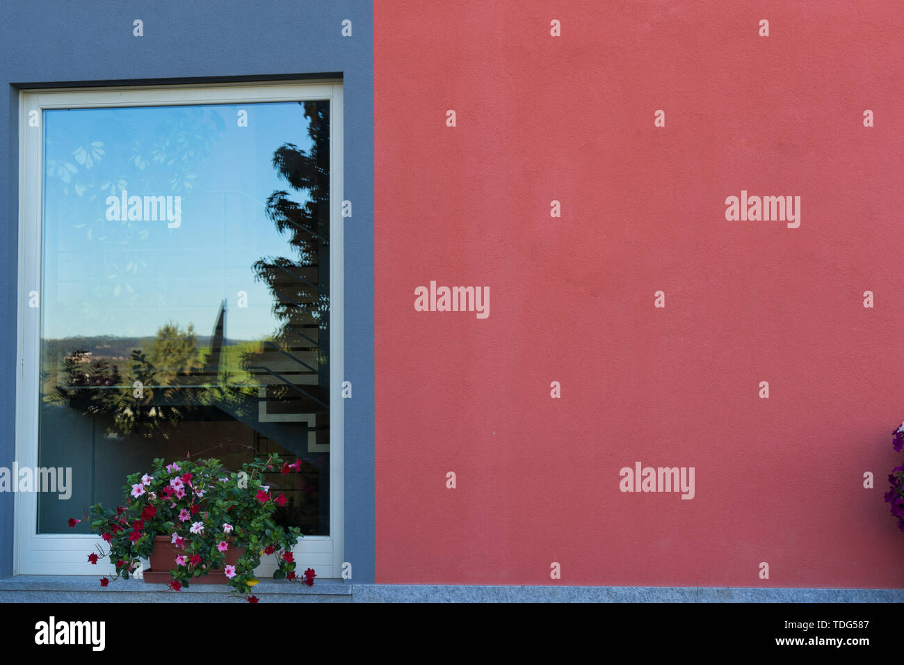 Ordinary country house in photography Stock Photo - Alamy