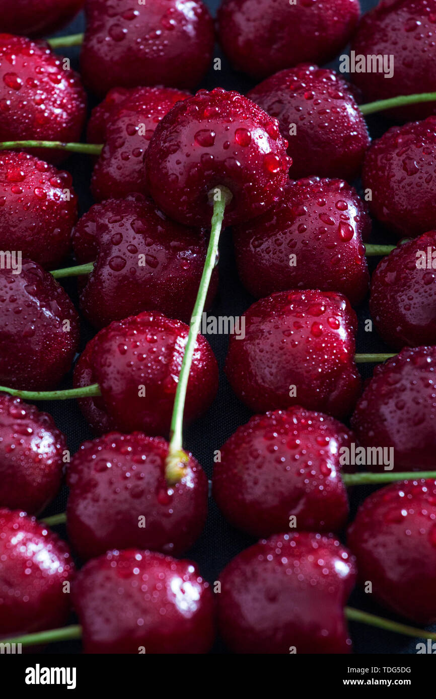 Dripping cherries hi-res stock photography and images - Alamy