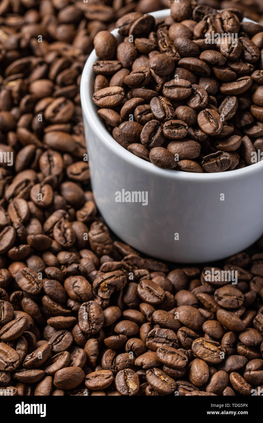 Coffee Bean Creative Photography Stock Photo - Alamy