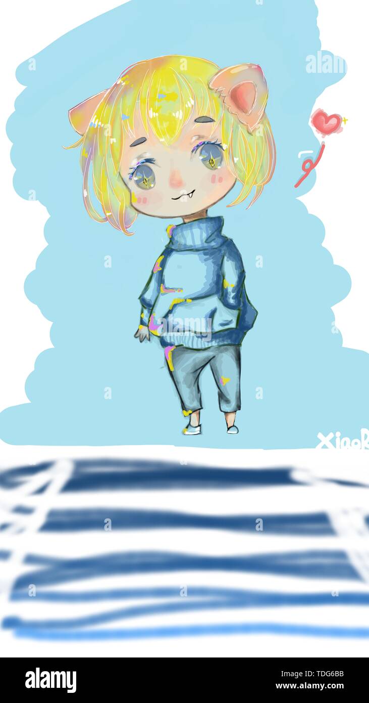 Draw the picture Stock Photo - Alamy