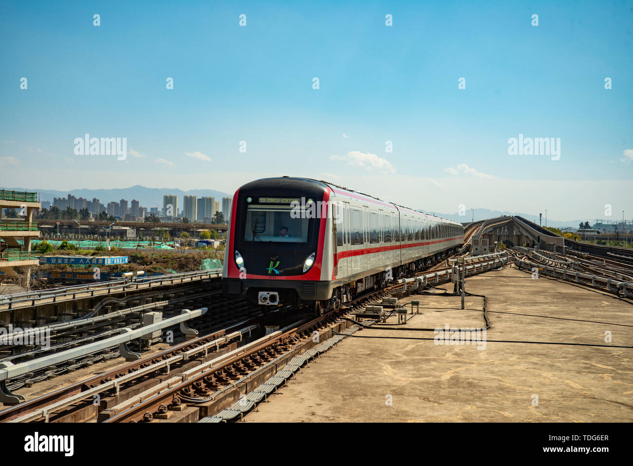 High speed rail map hi-res stock photography and images - Alamy