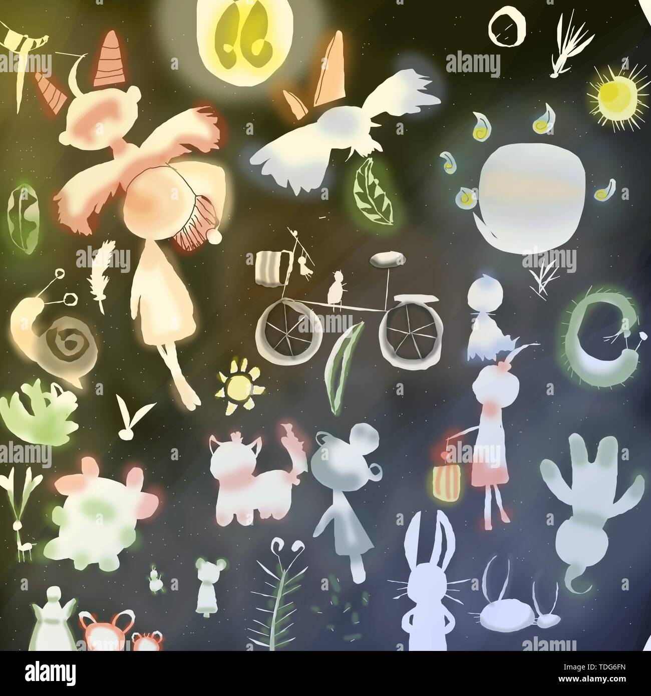 Draw the picture Stock Photo - Alamy