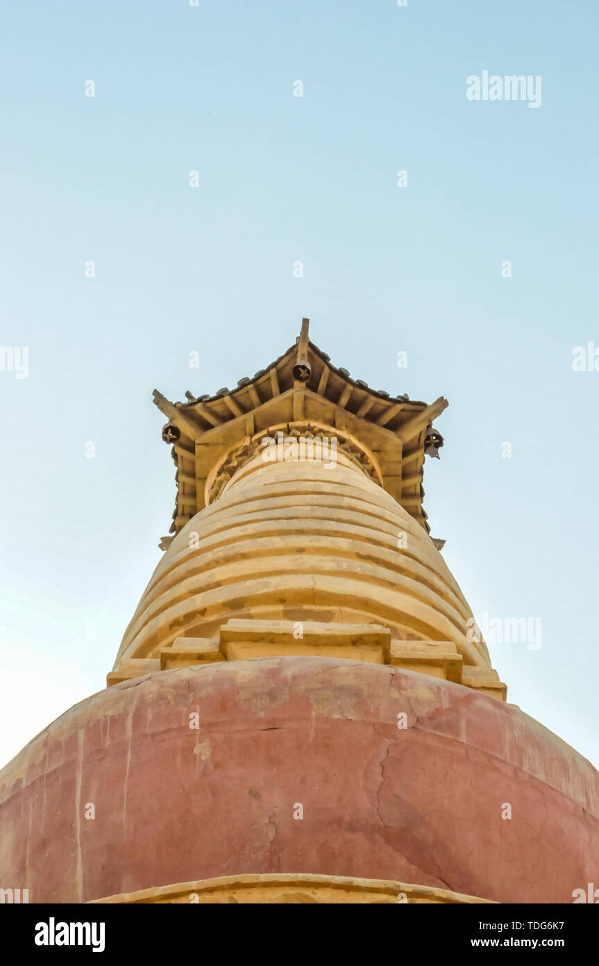 Baimata, the ancient city of Shazhou, Dunhuang, Gansu Province Stock ...