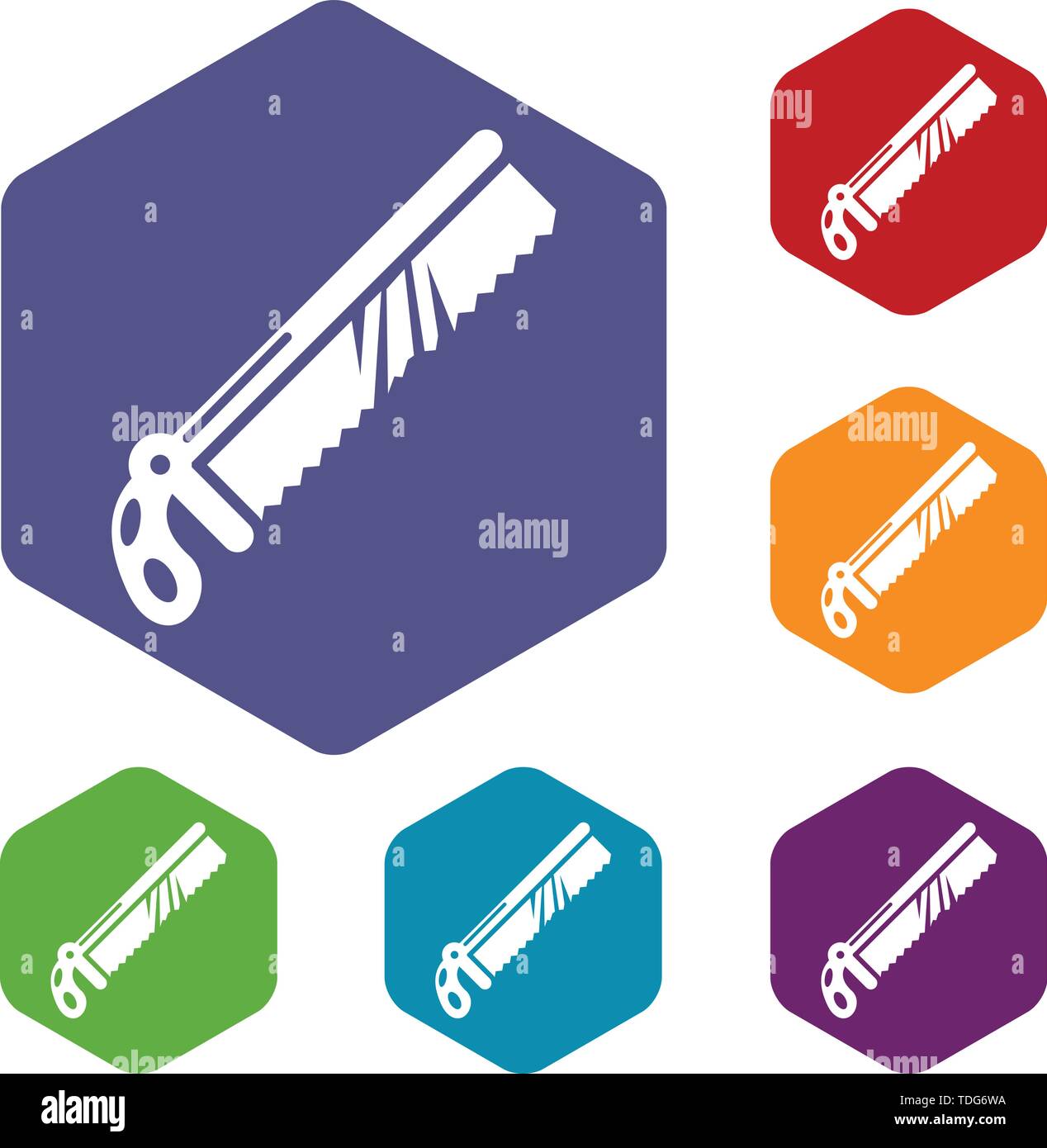 Medical saw icon, simple style Stock Vector Image & Art - Alamy