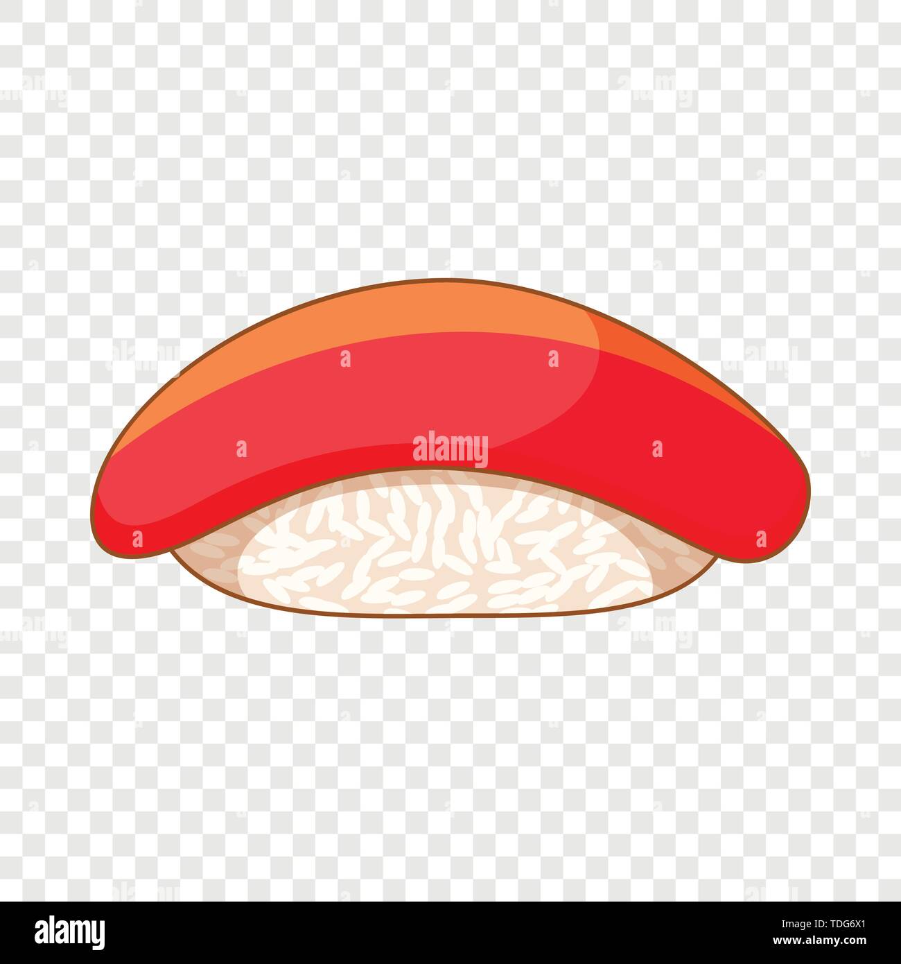 Tuna sushi icon, cartoon style Stock Vector Image & Art - Alamy