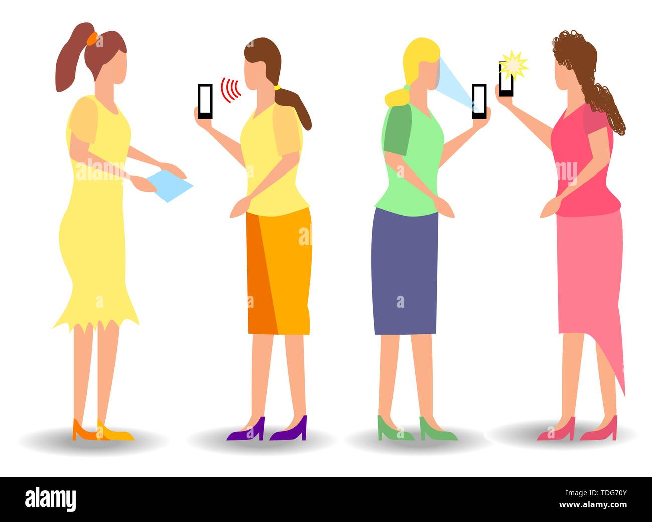 Smartph Stock Vector Images - Alamy