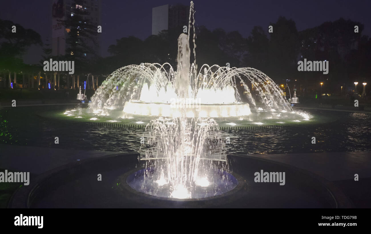 Lima circuito magico del agua hi-res stock photography and images - Alamy
