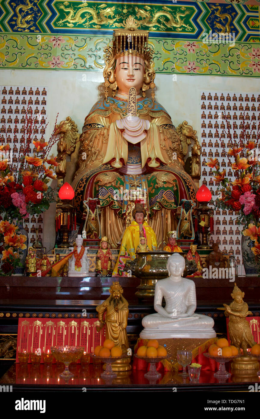 Kuala Lumpur, Malaysia - 10th May 2019 : Portrait of the beautiful Mazu ...
