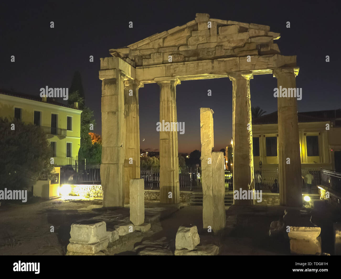 Ancient roman agora in hi-res stock photography and images - Alamy