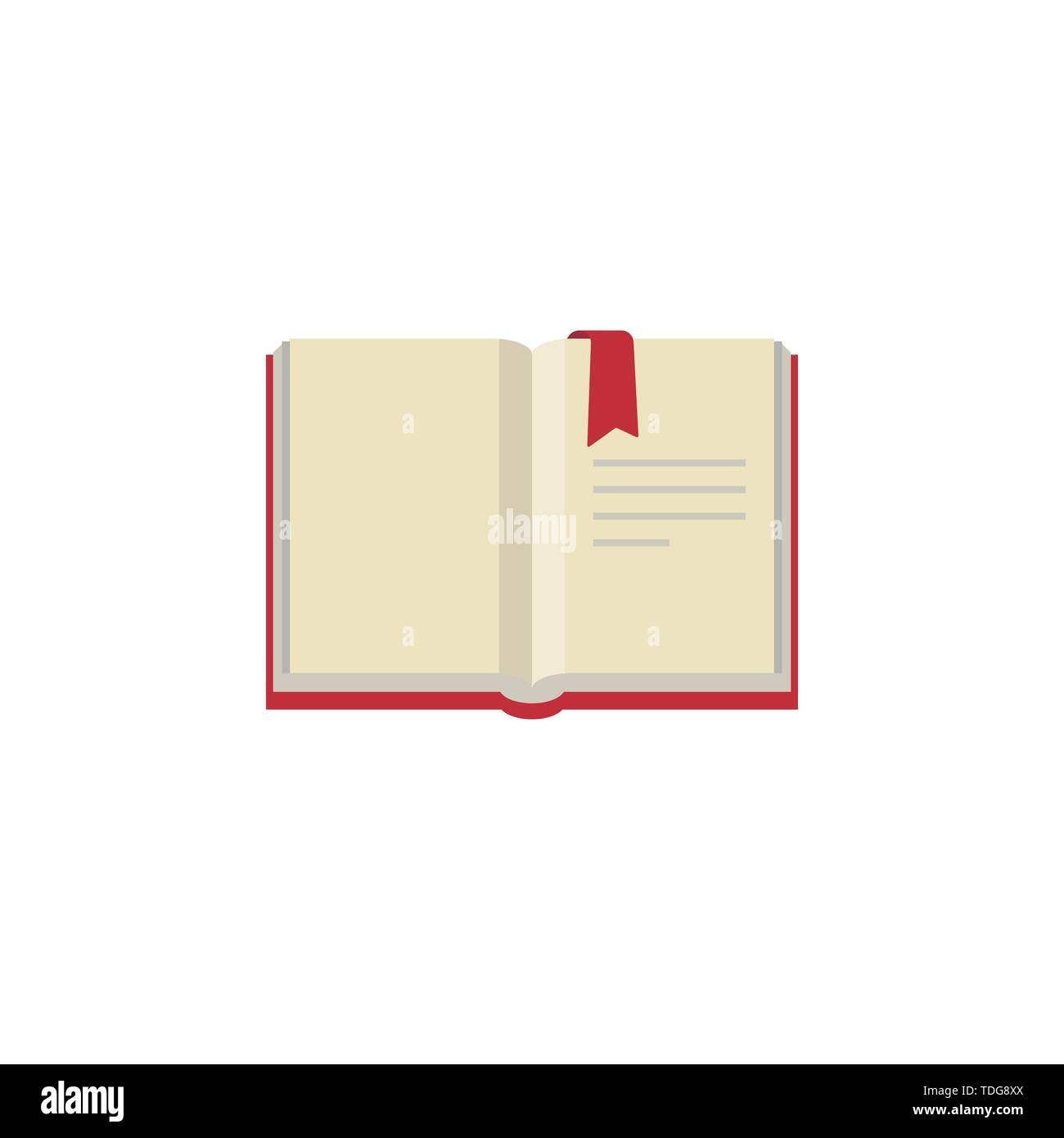 Red bookcover Stock Vector Images - Alamy