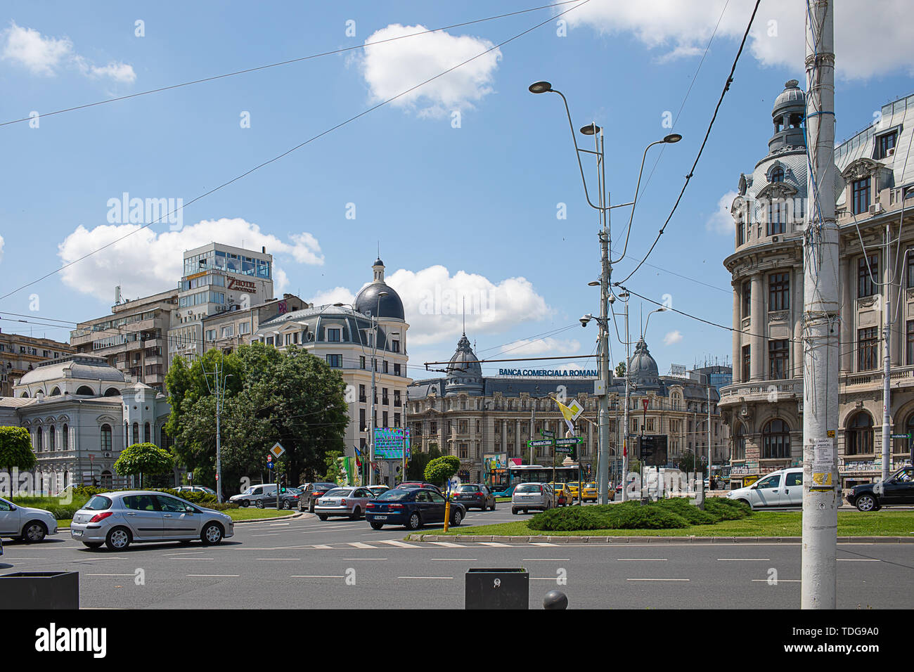 Downtown bucharest hi-res stock photography and images - Alamy