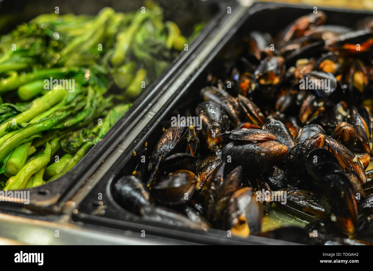 Closed buffet hi-res stock photography and images - Alamy