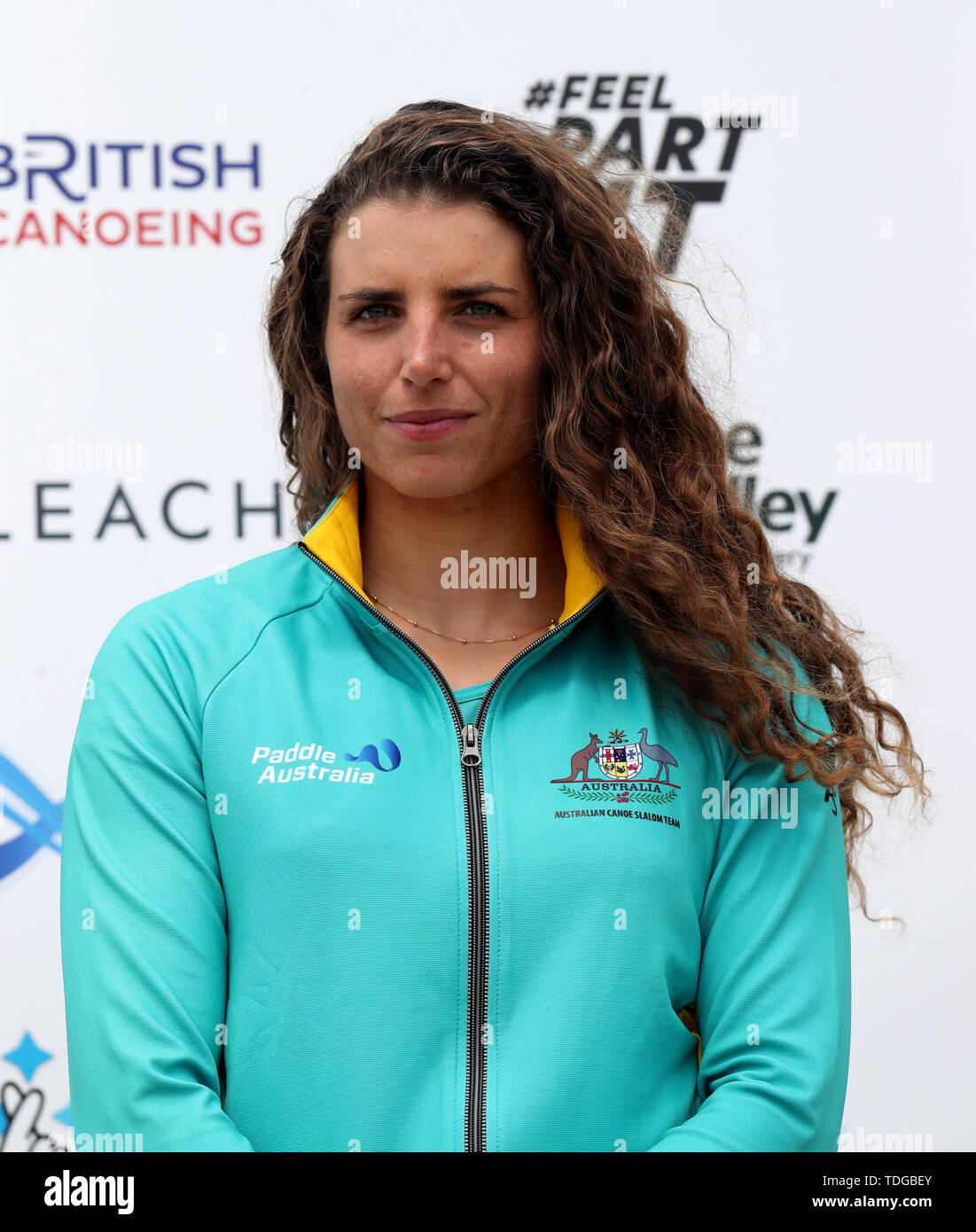 Austalia's Jessica Fox during day three of the Canoe Slalom World Cup ...