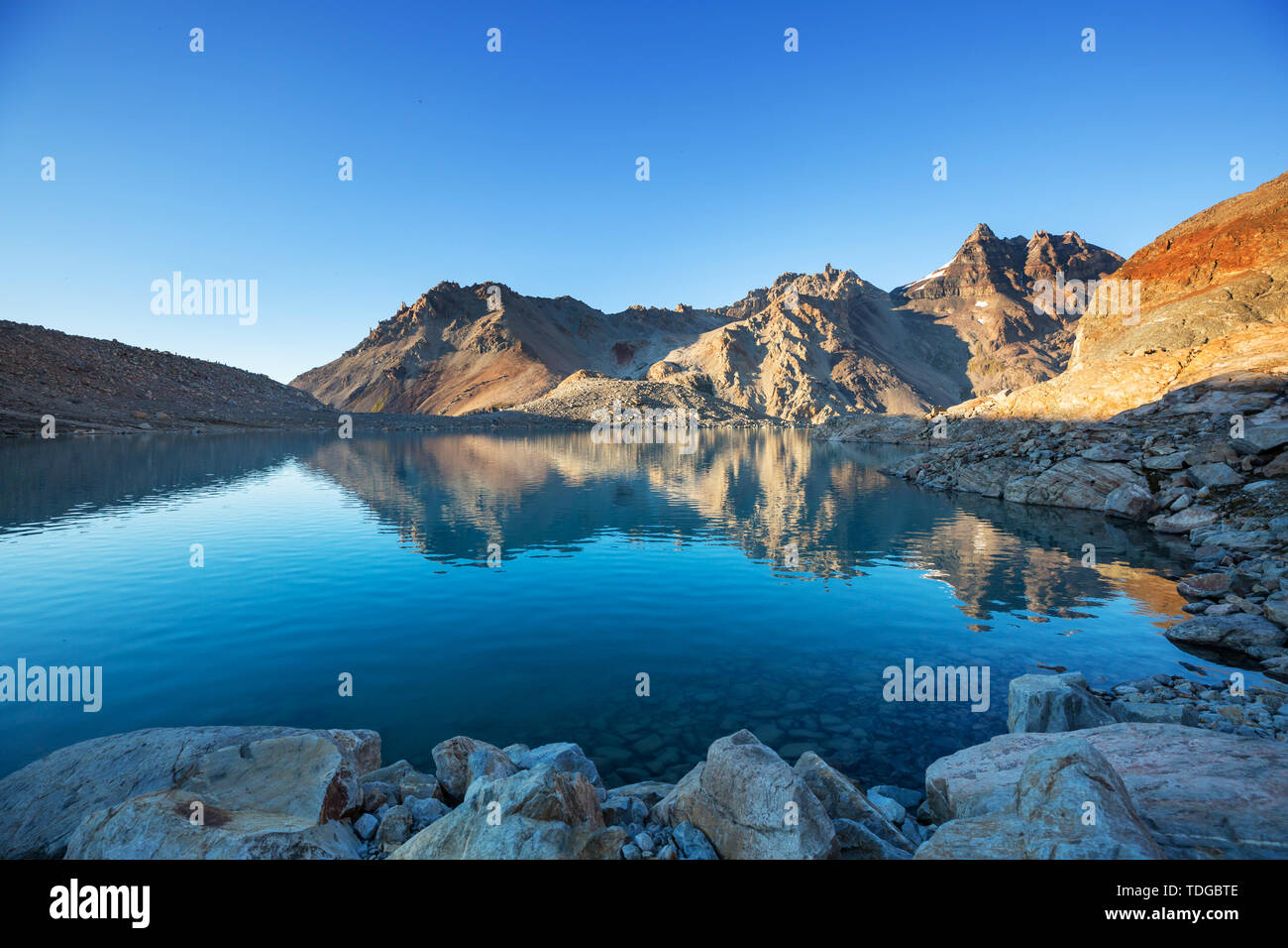 Patagonia landscapes in Southern Argentina Stock Photo - Alamy