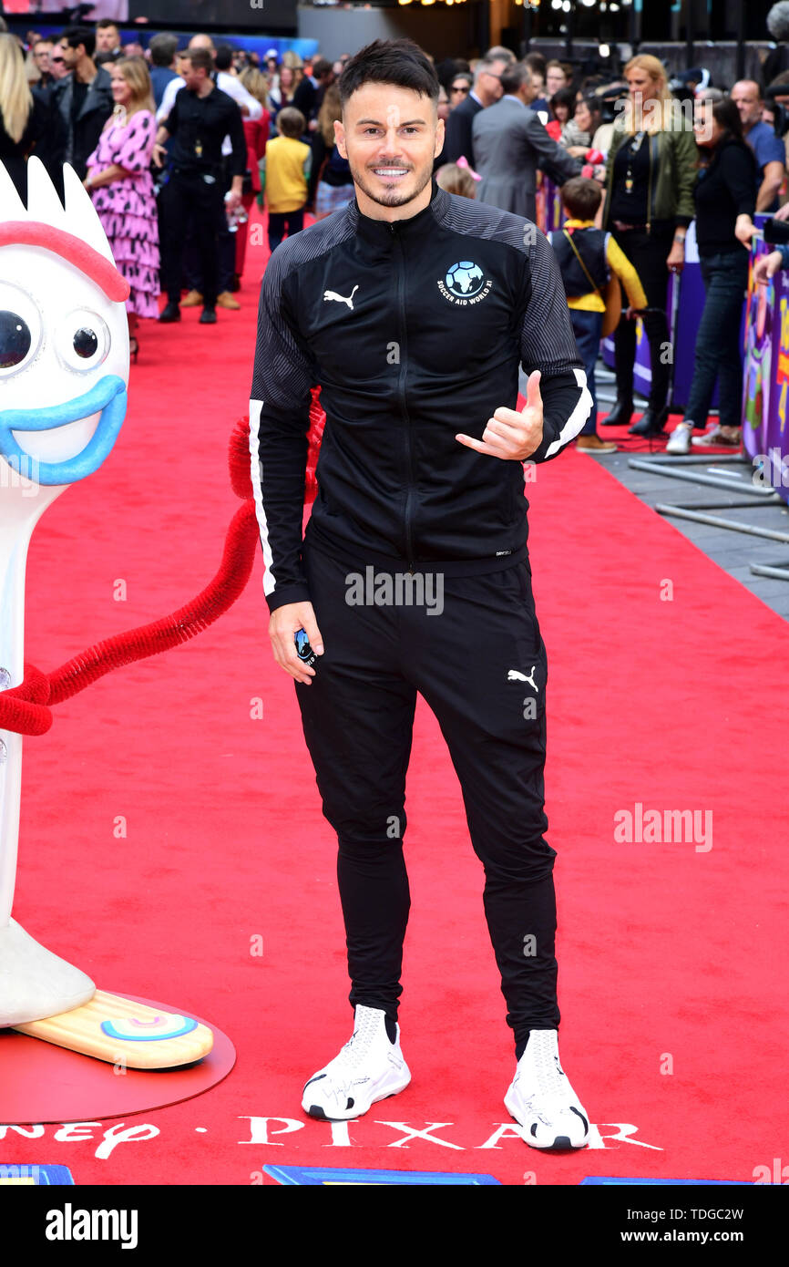Billy Wingrove attending the Toy Story 4 Premiere at Odeon Luxe ...