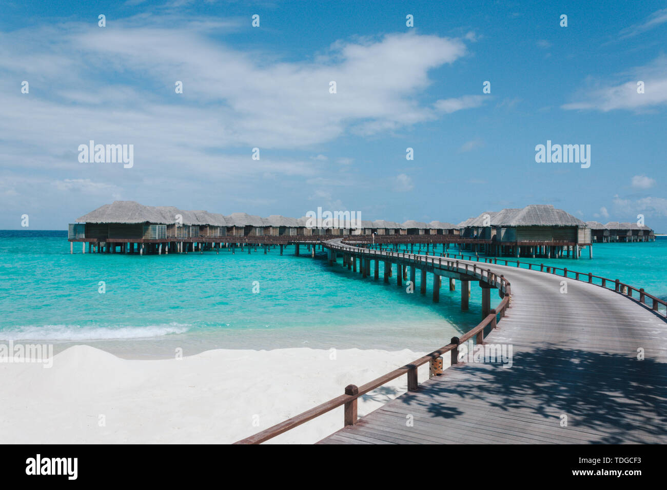 Resort Mecca The Beach House, Maldives Stock Photo - Alamy