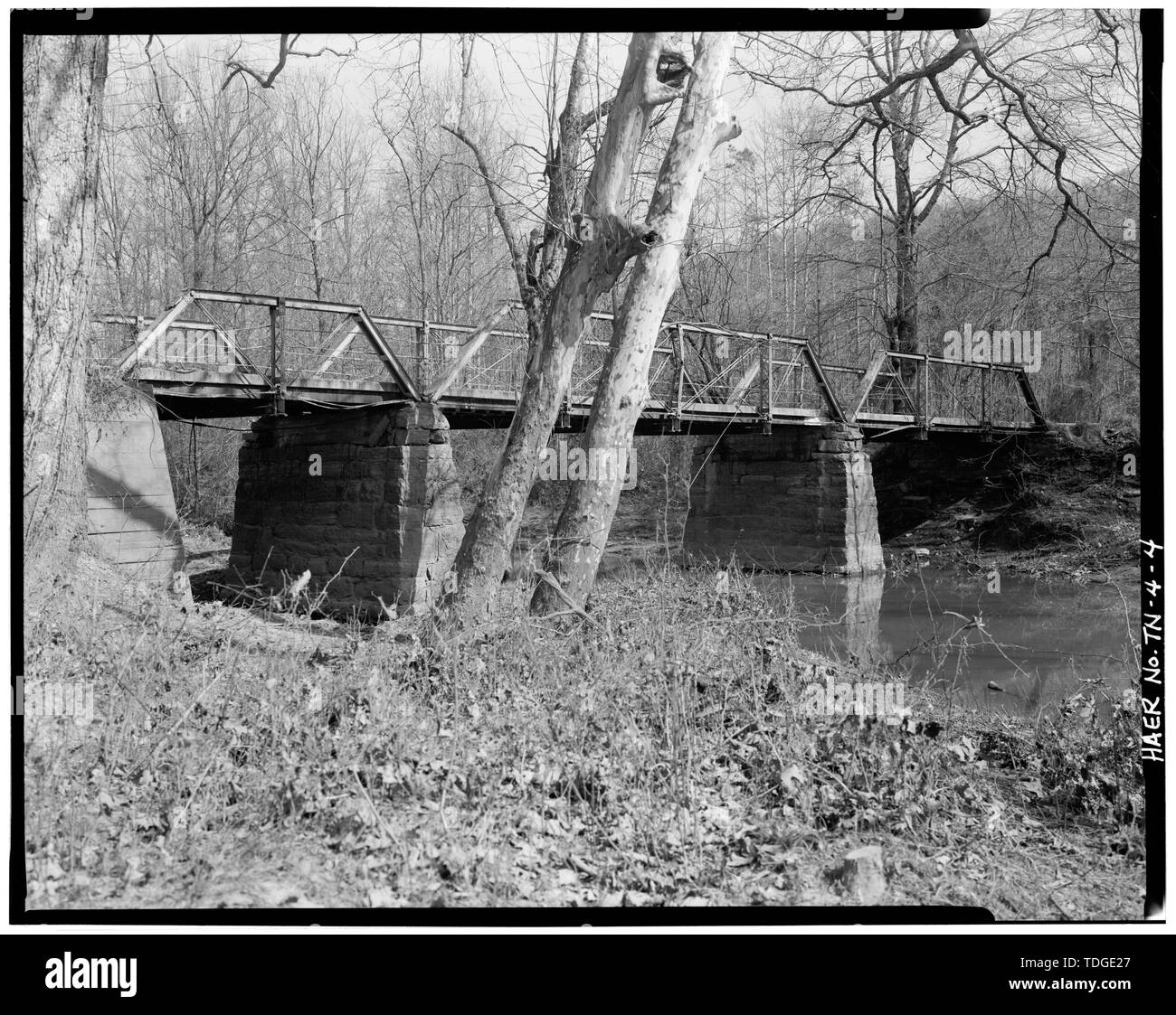 NORTHEAST ELEVATION - McPherson Bridge, Spanning Candies Creek at ...