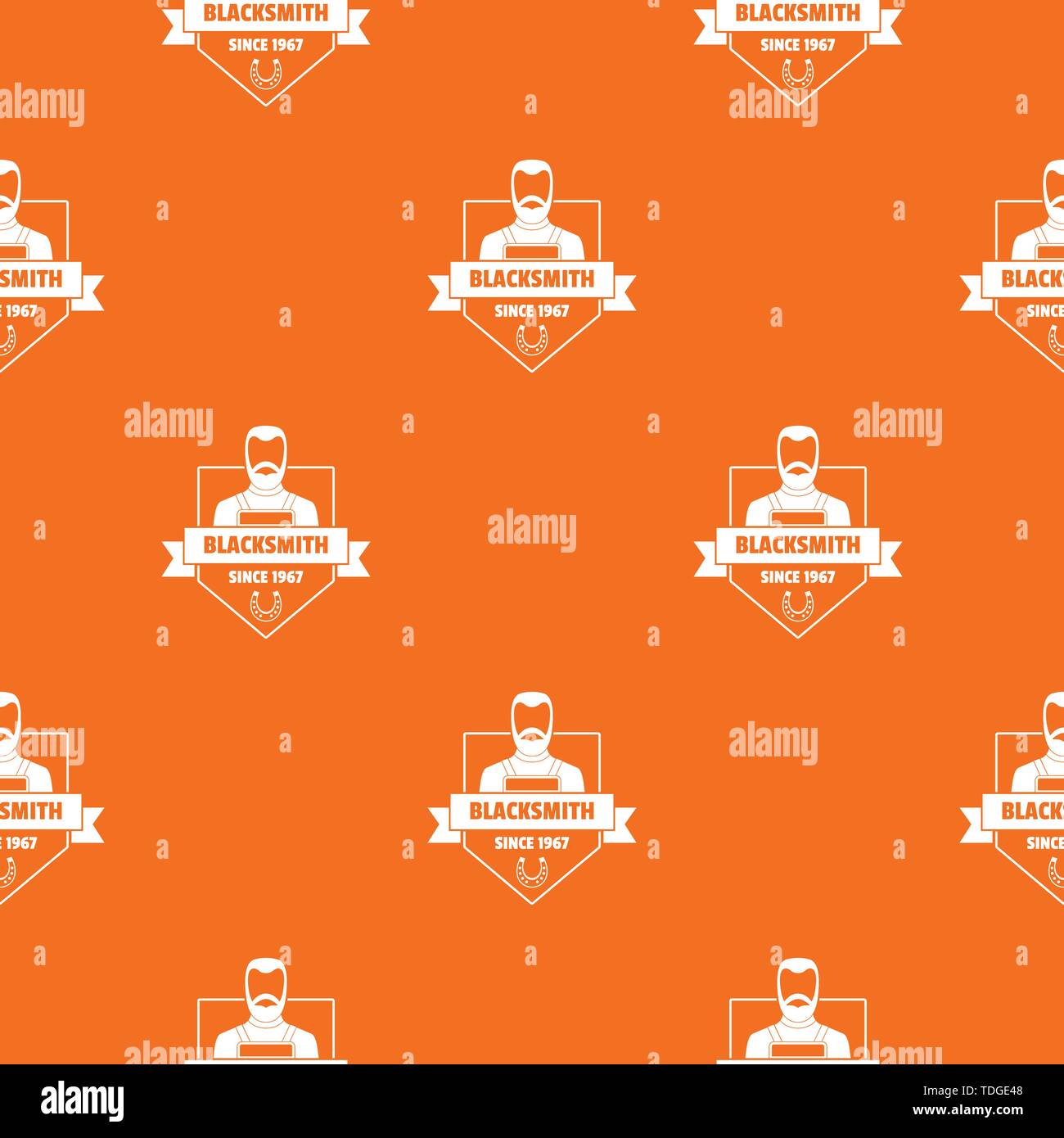 Metalwork pattern vector orange Stock Vector Image & Art - Alamy