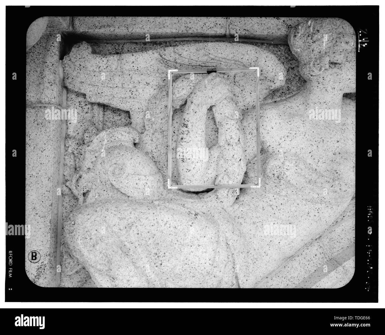 NORTHEAST ELEVATION, ANGEL ON LEFT SPANDREL - National Memorial Arch ...