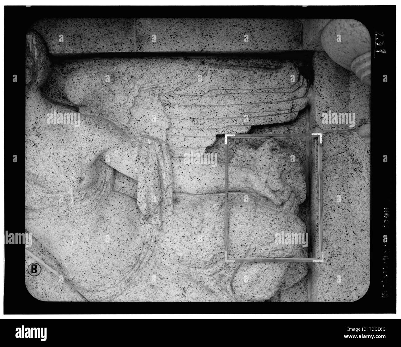 NORTHEAST ELEVATION, ANGEL ON RIGHT SPANDREL - National Memorial Arch ...