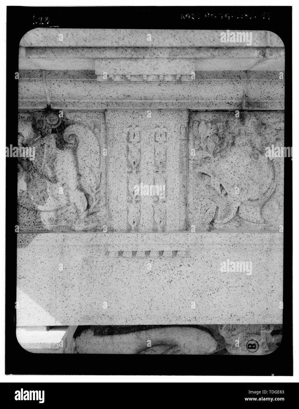 Frieze Detail Black and White Stock Photos & Images - Alamy