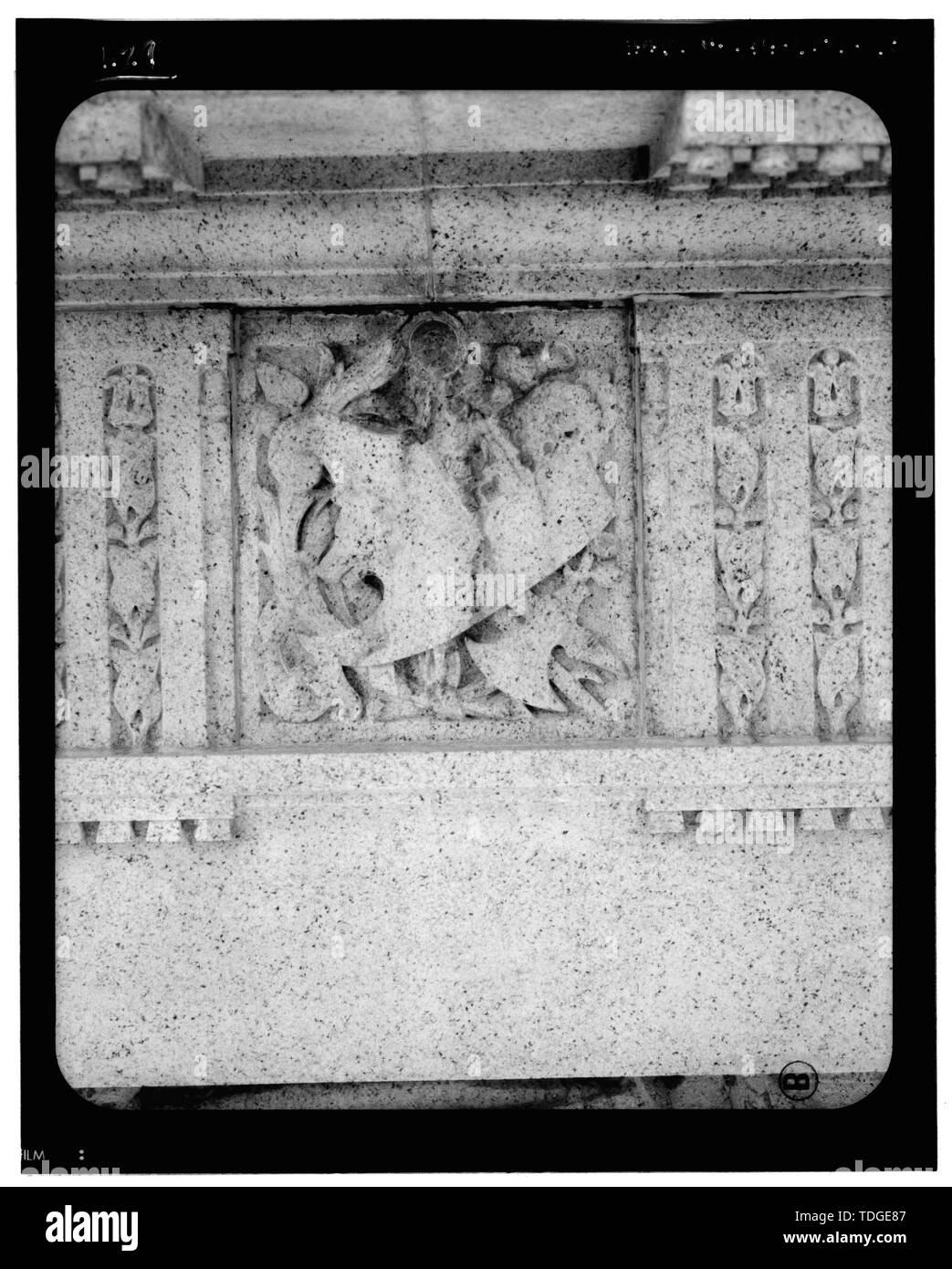 NORTHEAST ELEVATION, FRIEZE DETAIL - National Memorial Arch, King of ...