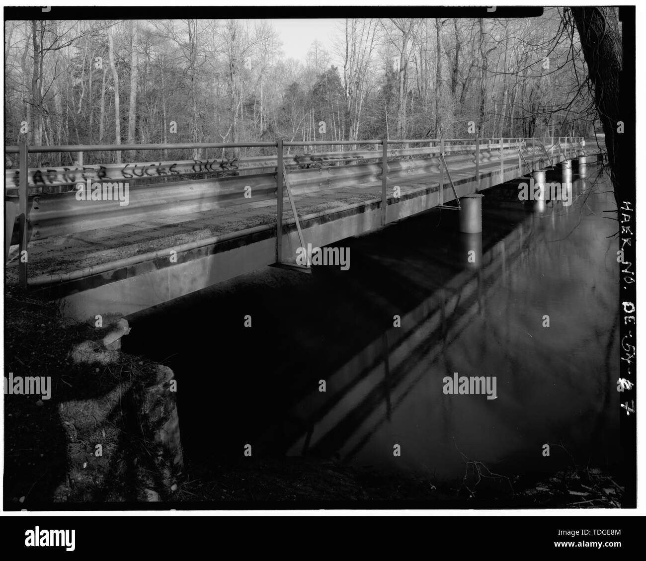 NORTHEAST ELEVATION, LOOKING EAST-BY-SOUTHEAST - Carter's Bridge, Still ...