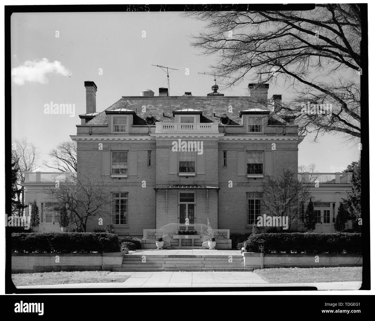 NORTHEAST FRONT - U.S. Naval Academy, Superintendent's Quarters ...