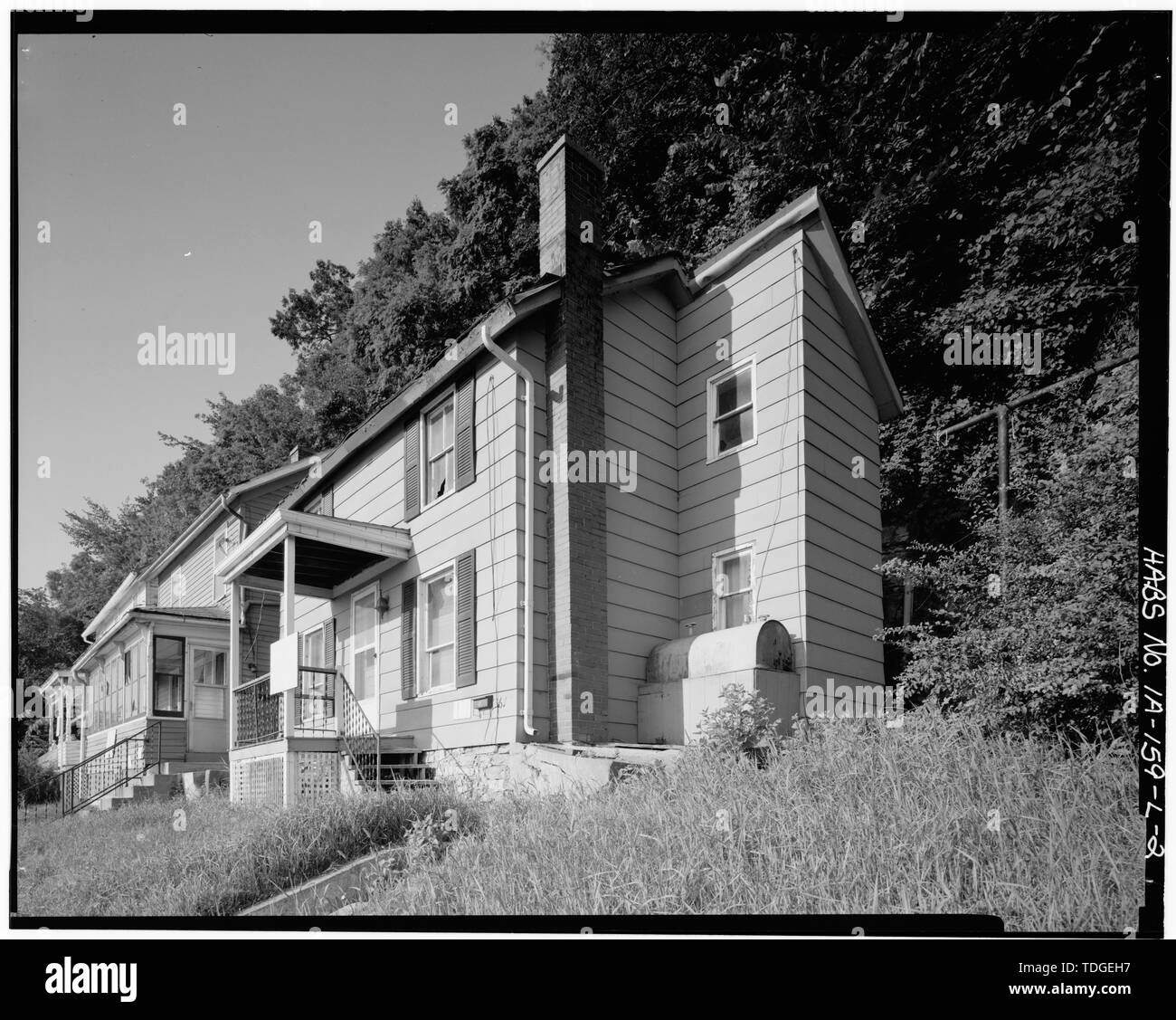 Front side view locust Black and White Stock Photos & Images - Alamy