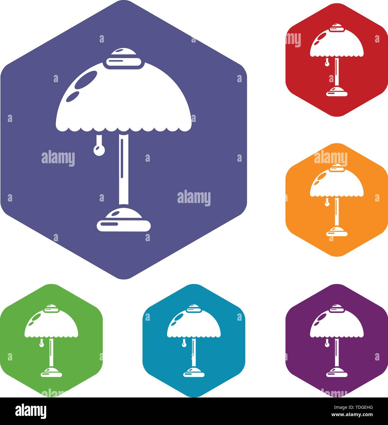 Night light icon, simple black style Stock Vector Image & Art - Alamy