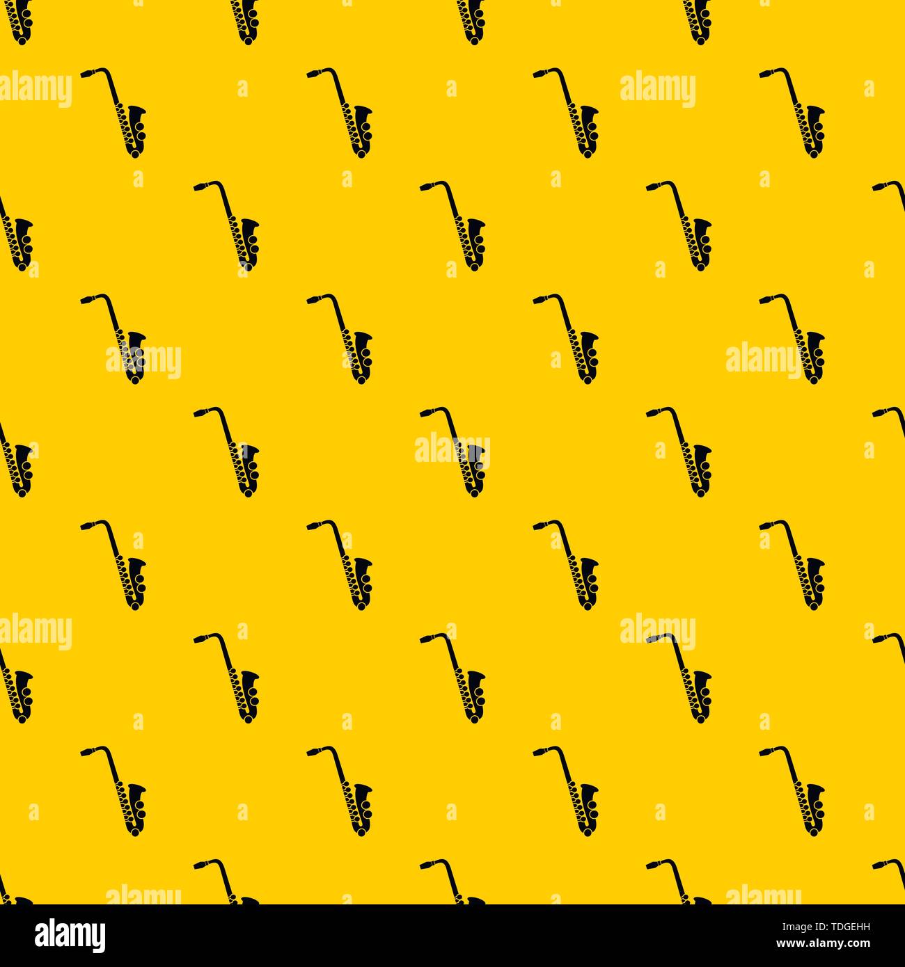 Saxophone pattern vector Stock Vector Image & Art - Alamy