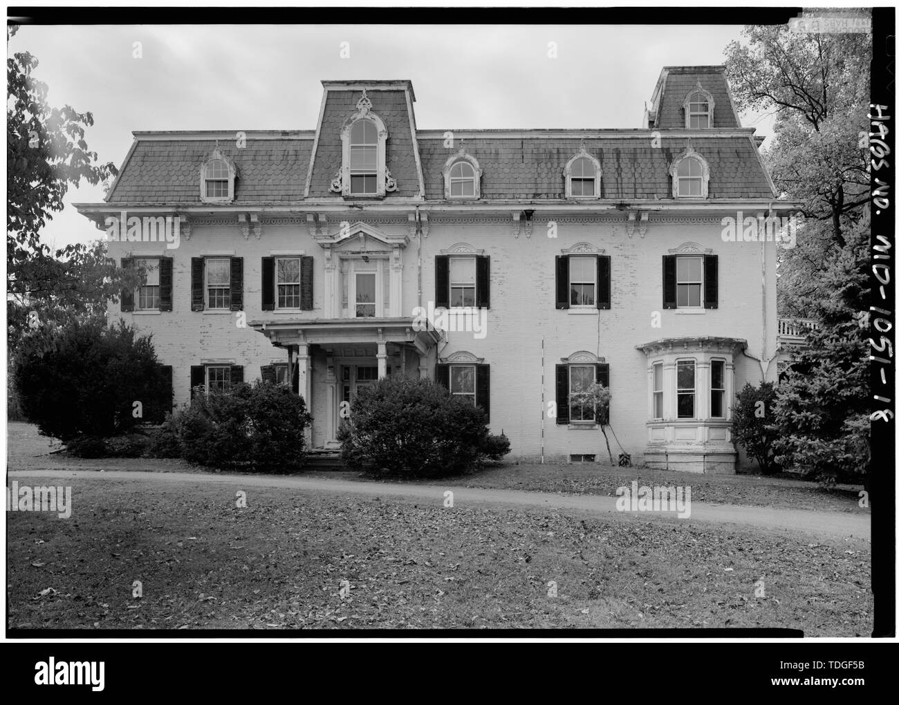 NORTHEAST SIDE ELEVATION, WITH SCALE - Gambrill House, Urbana Park ...