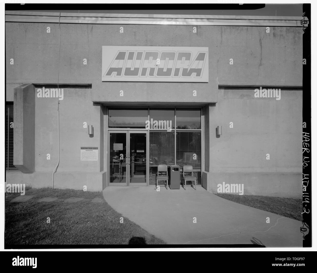 NORTHEAST VIEW FRONT ENTRY DETAIL - Aurora Pulsed Radiation Simulator ...