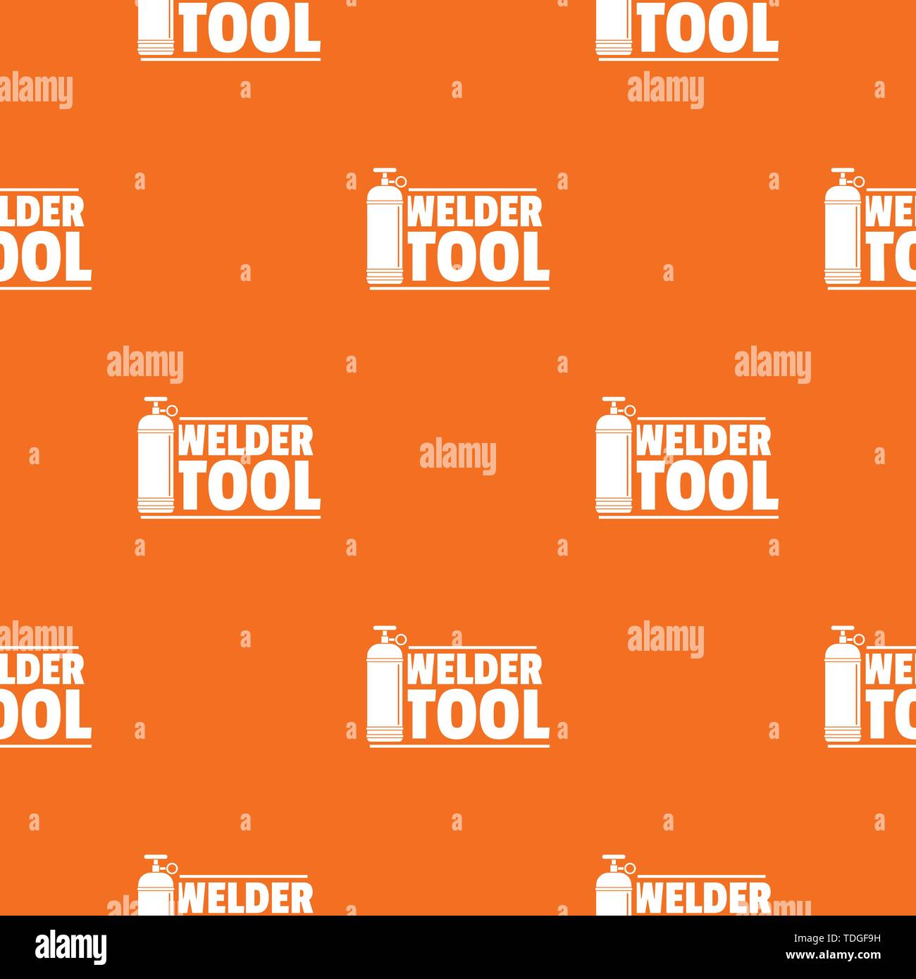 Welder tool pattern vector orange Stock Vector Image & Art - Alamy