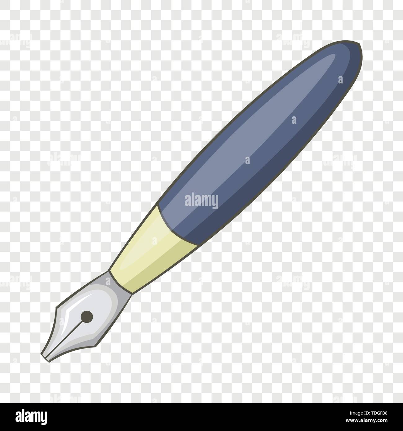 Ink pen icon, cartoon style Stock Vector Image & Art - Alamy