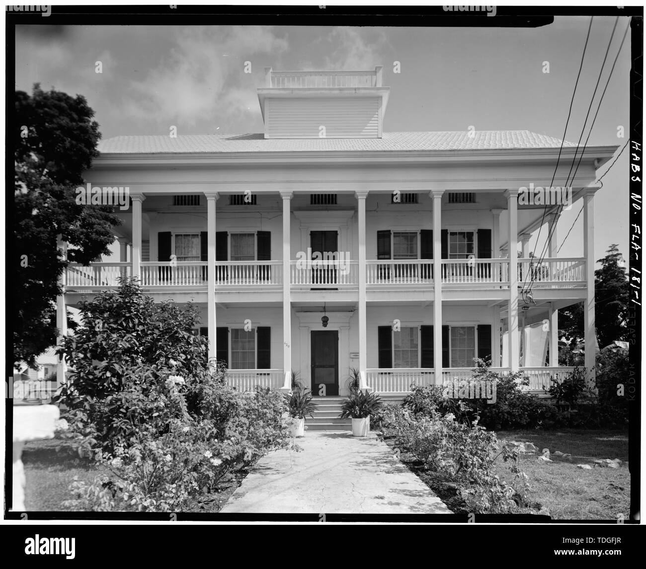 NORTHWEST (FRONT) ELEVATION - Captain John Lowe Jr. House, 620 Southard ...