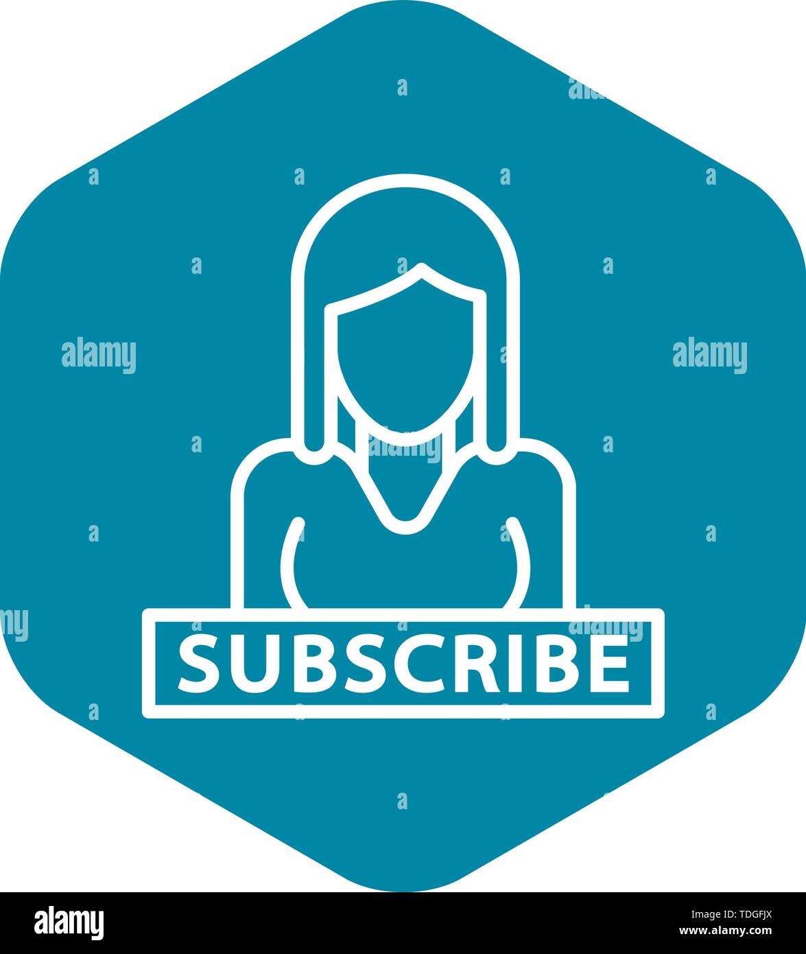 Subscriber ribbon hi-res stock photography and images - Alamy