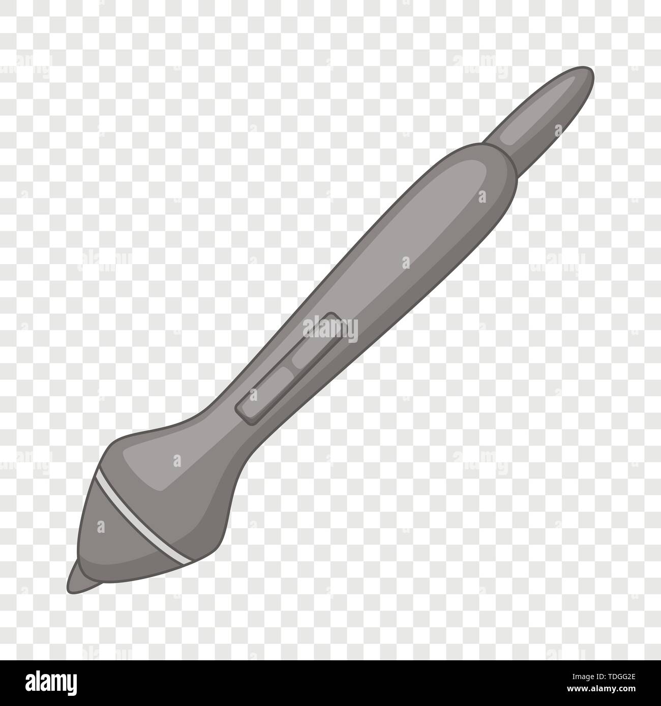 Wireless stylus pen for tablet icon, cartoon style Stock Vector Image ...