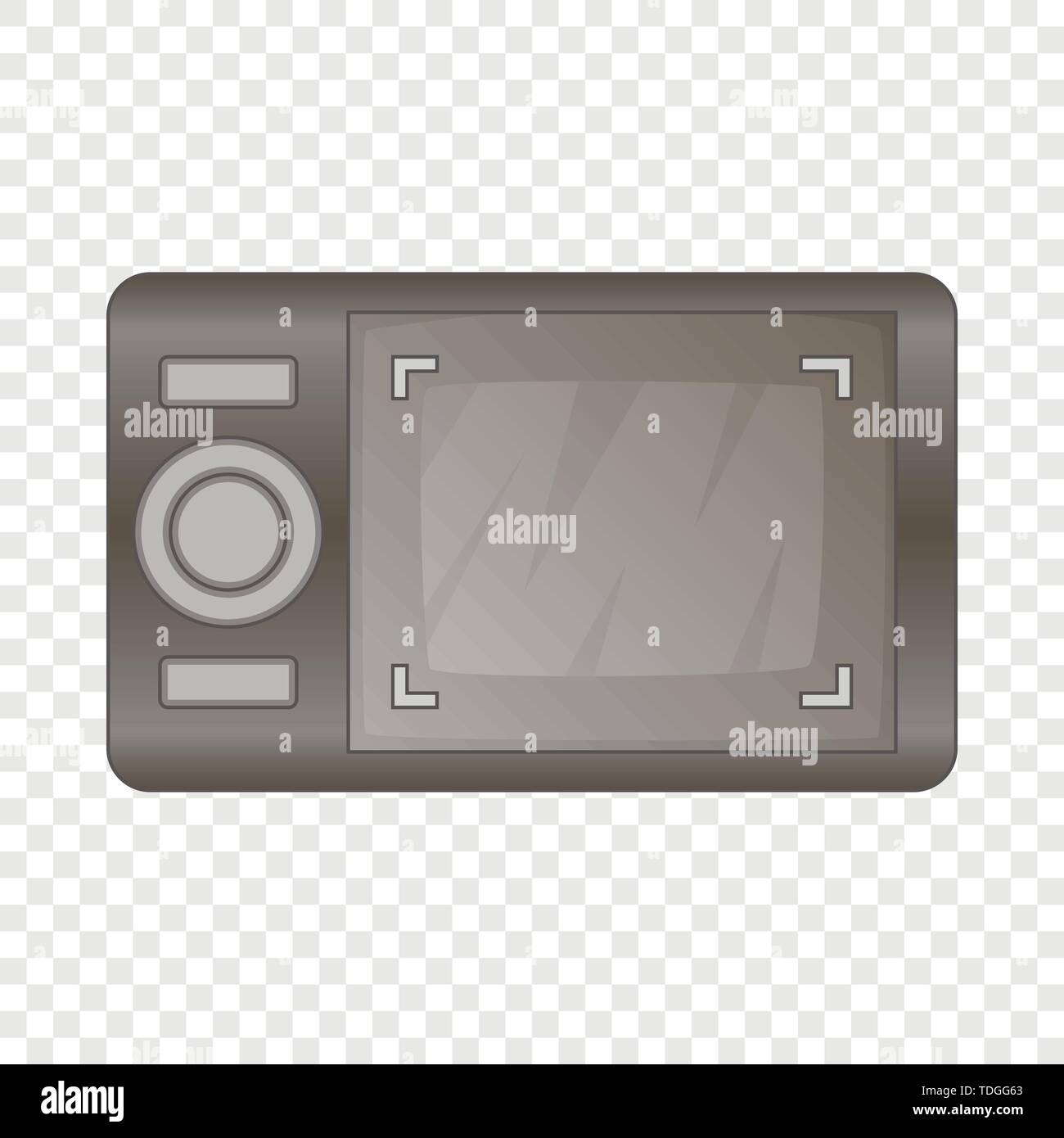 Camera viewfinder with exposure icon cartoon style Stock Vector Image ...