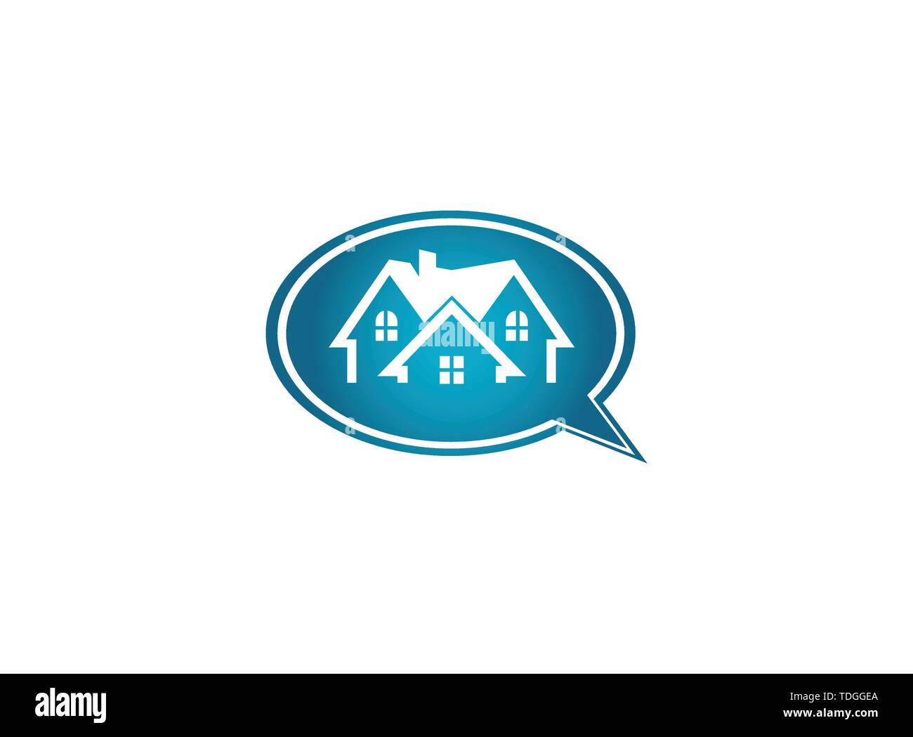 Architecture for home and houses for logo design illustration, property ...