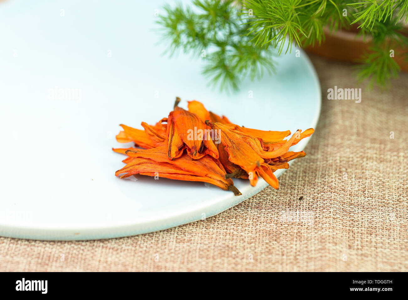 Dried lily flower fruit tea hi-res stock photography and images - Alamy