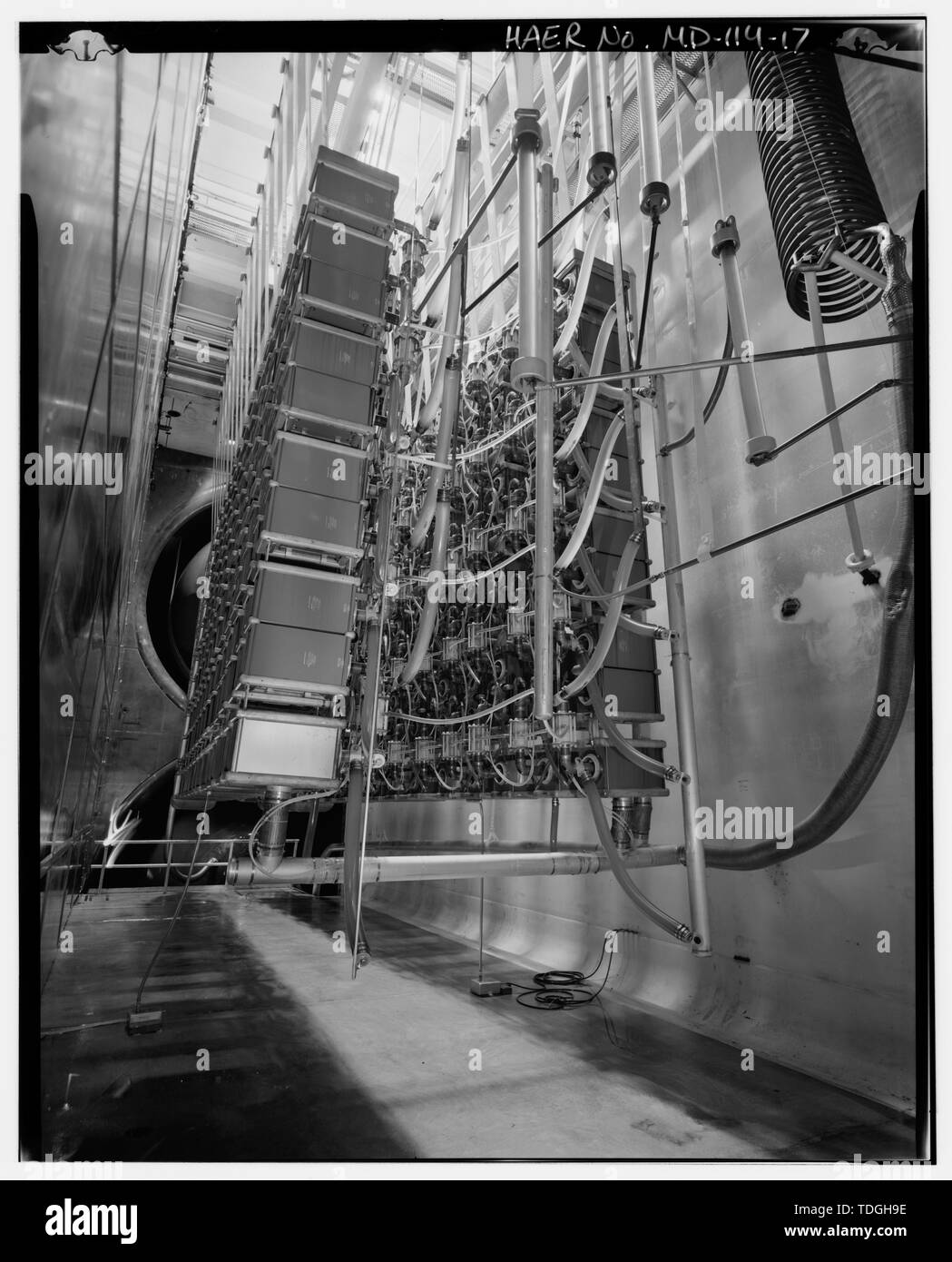 NORTHWEST INTERIOR VIEW OF MARX GENERATOR, RIGHT CHAMBER - Aurora ...