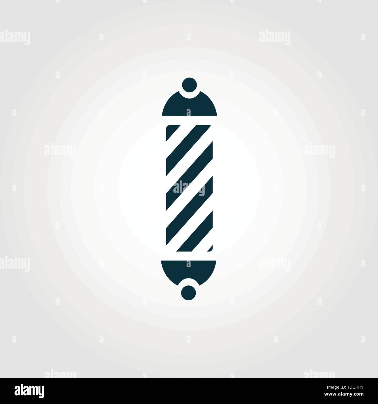 Barber pole vector hi-res stock photography and images - Alamy